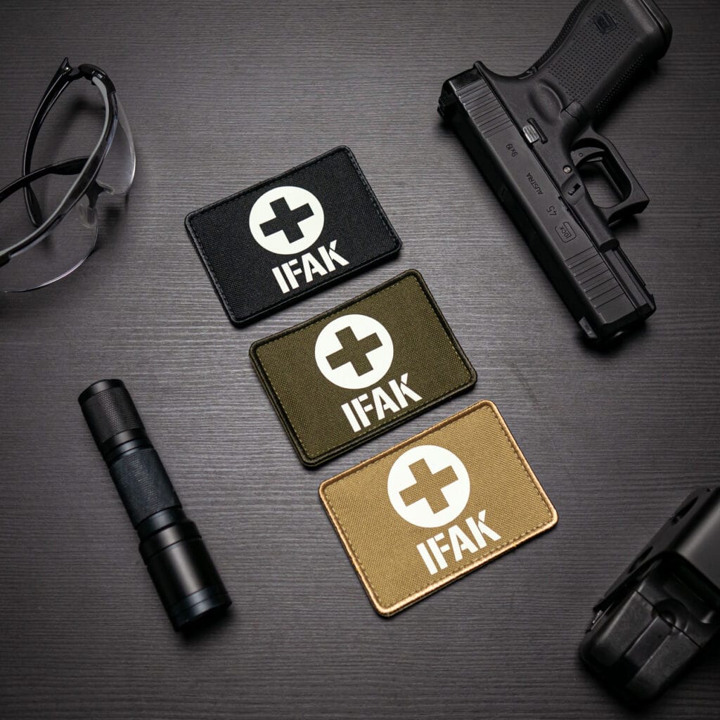 IFAK Patch mit Glow in the Dark Effekt