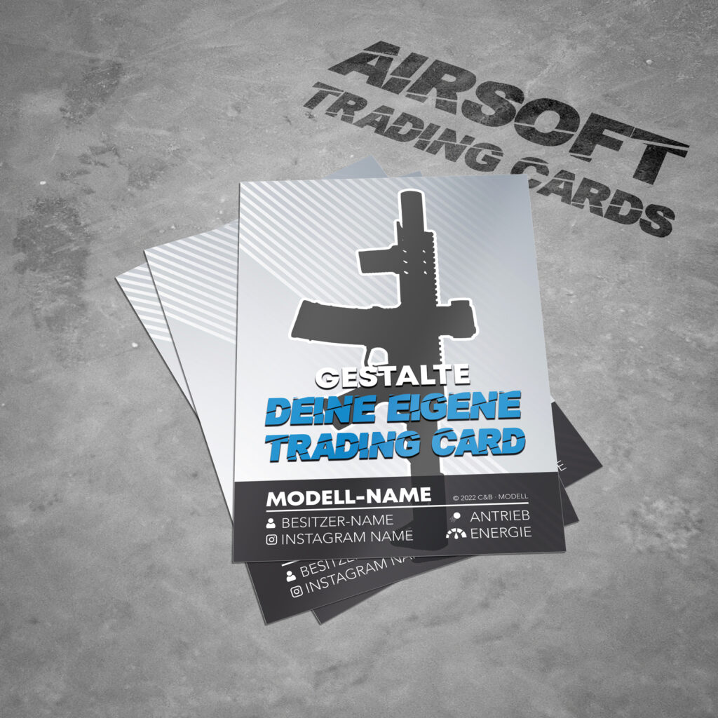 Airsoft Gun Trading Cards © Copper and Brass