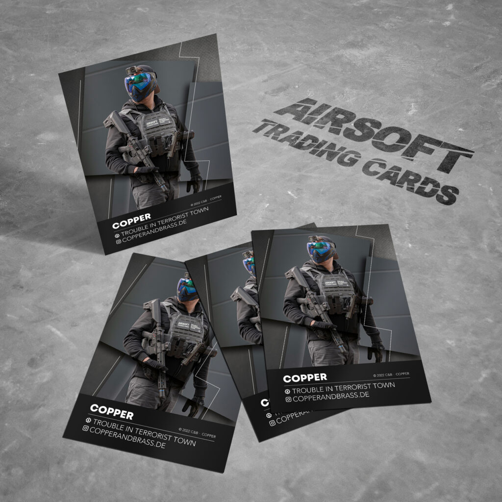 Airsoft Trading Cards © Copper and Brass