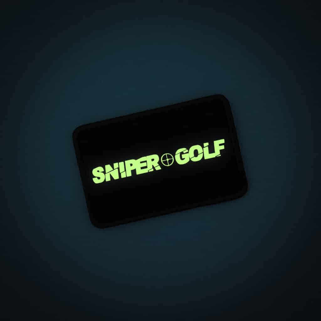 Sniper Golf Support Patch - Glow in the Dark