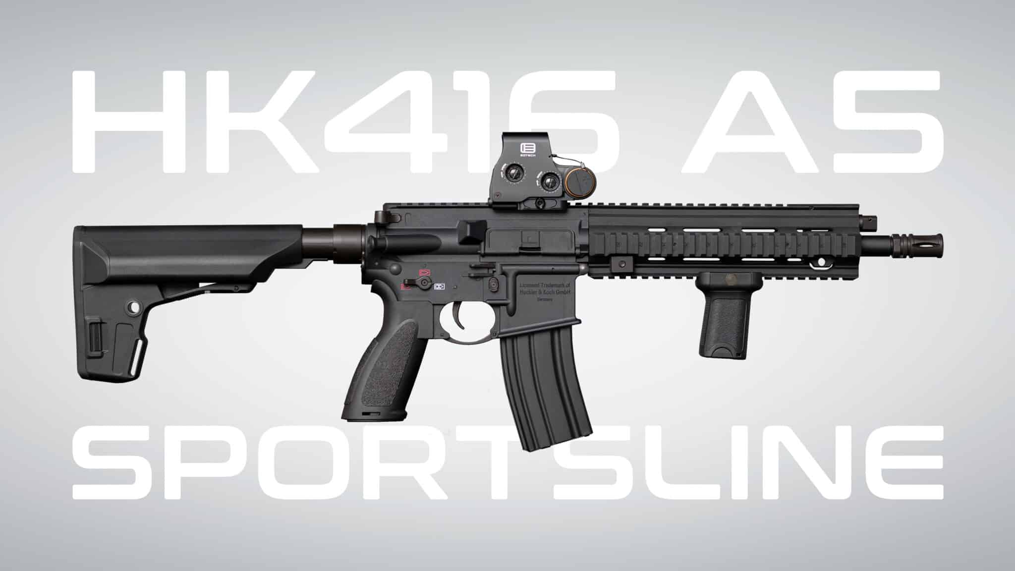HK416 A5 Sportsline - Best Budget S-AEG - Copper and Brass Test