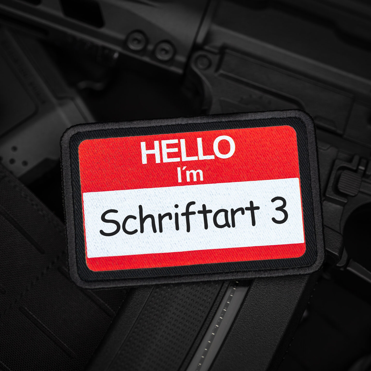 Hello I´m Patch mit Personalisierung